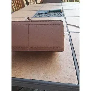Michael Kors | Bags | Michael Kors Small Brown Sylvia Crossbody ...